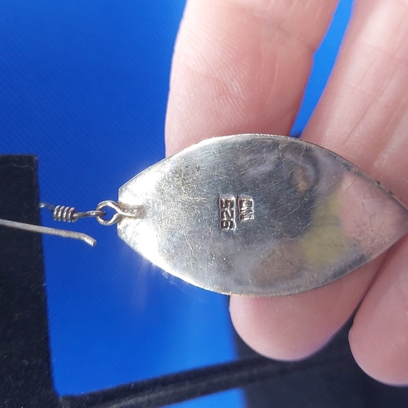 Artisan | Jewelry | Moms 925 Nd Silver Turquoise Vintage Earrings ...
